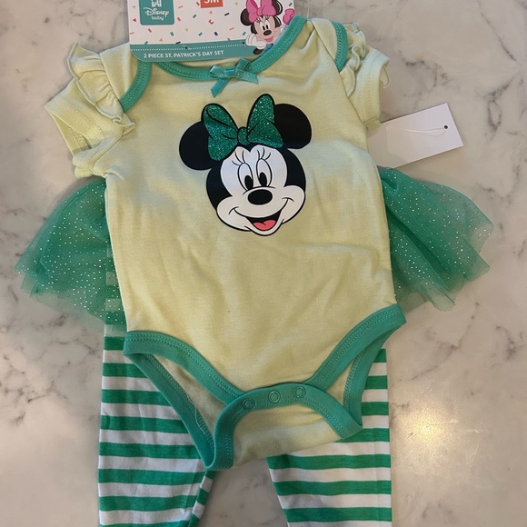Disney | One Pieces | Disney Minnie Mouse Green One Piece For Kids ...